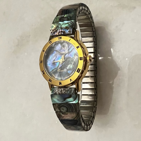Ronica | Accessories | Vintage Ronica Abalone Shell Watch | Poshmark